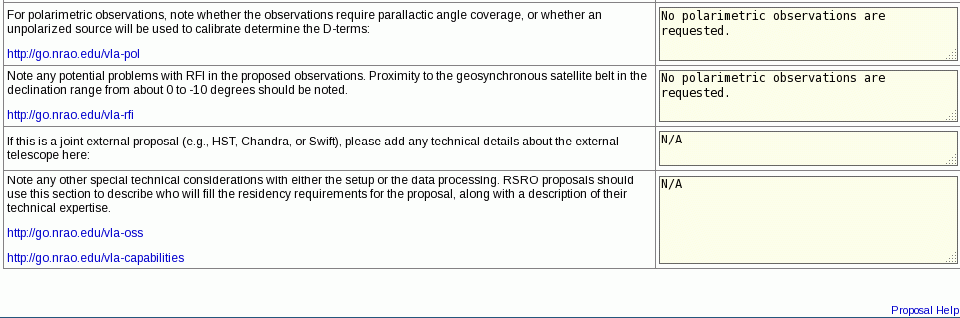 Technical Justification Example — Science Website